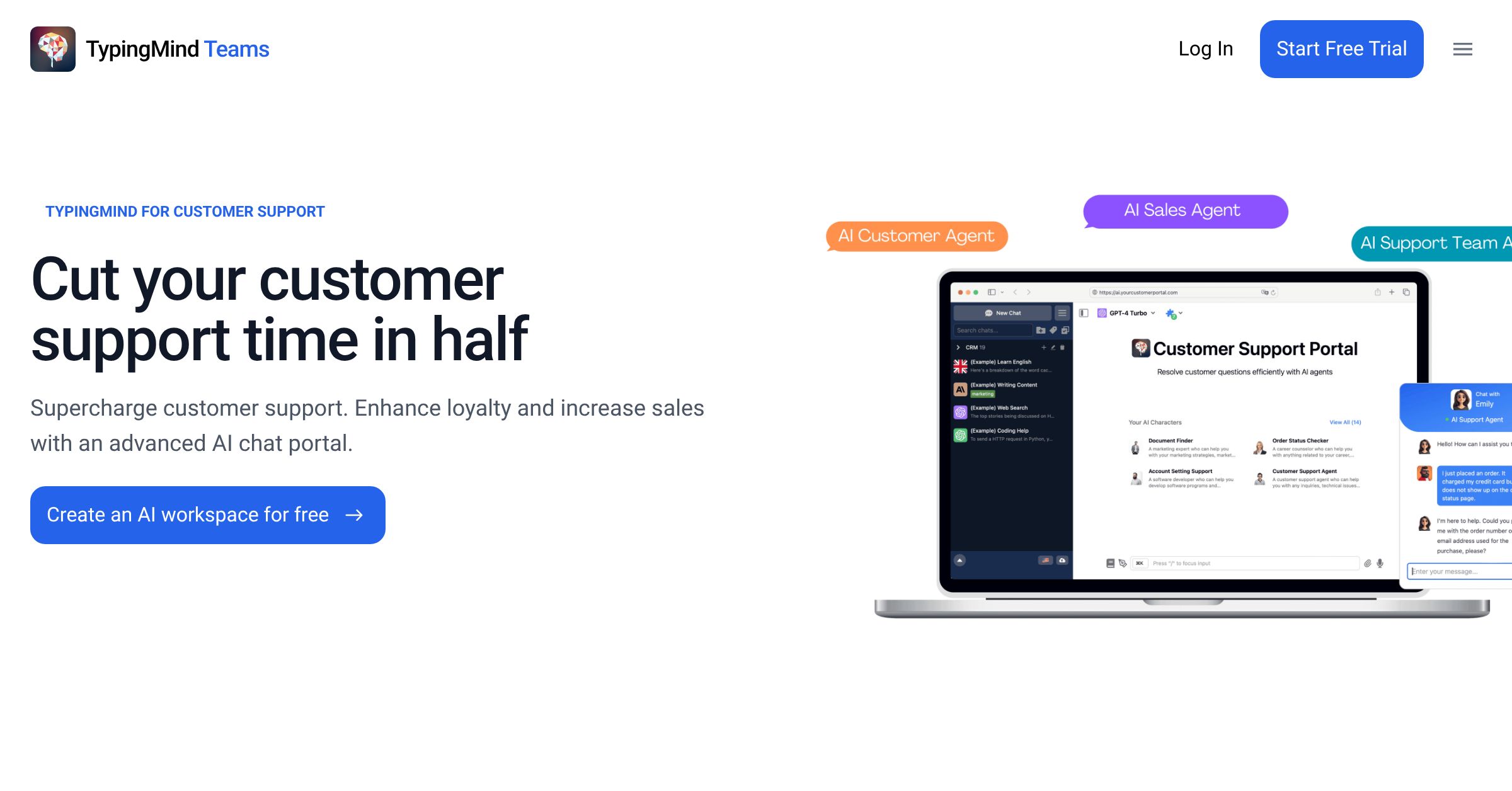 TypingMind Custom - For Customer Support - Use Cases