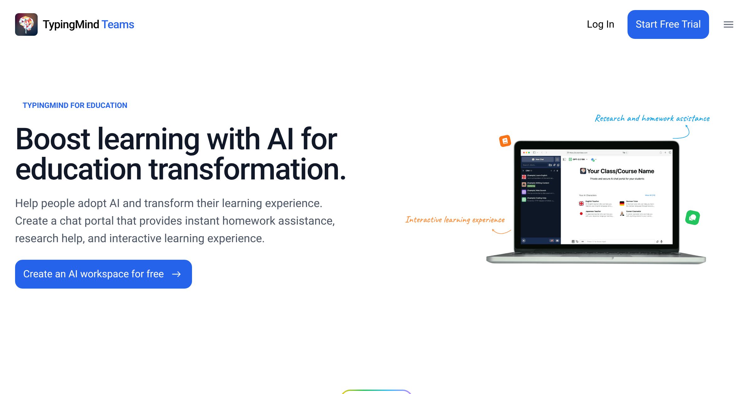 TypingMind Custom - For Education - Use Cases