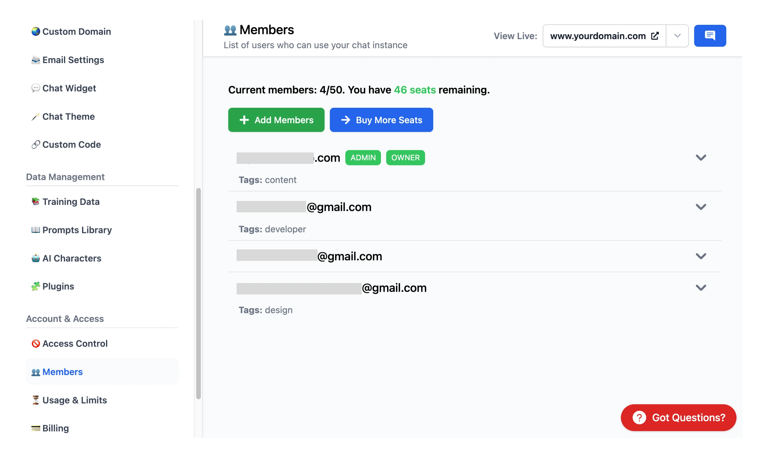 TypingMind Custom - Usage And Limits